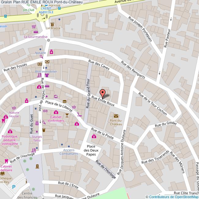 Rue ÉMILE ROUX Pont-du-Château