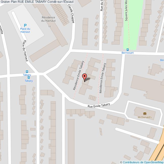 Rue ÉMILE TABARY Condé-sur-l'Escaut