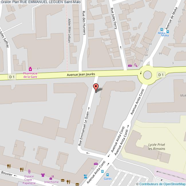 Rue EMMANUEL LEGUEN Saint-Malo