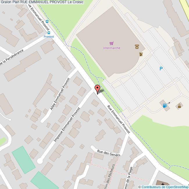 Rue EMMANUEL PROVOST Le Croisic