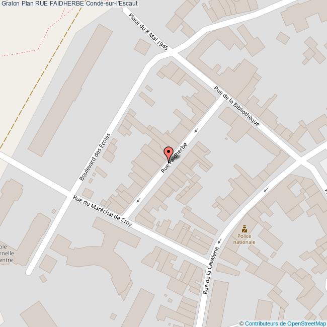 Rue FAIDHERBE Condé-sur-l'Escaut