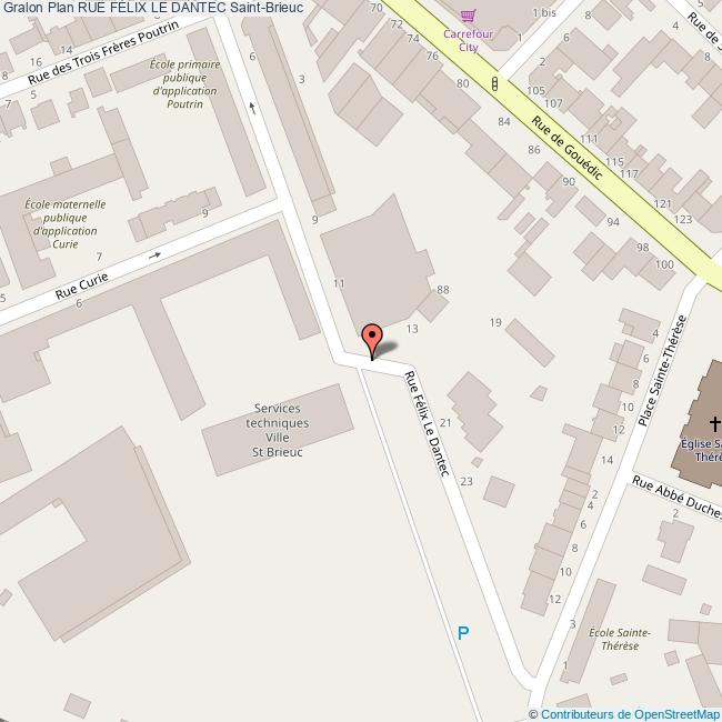 Rue FÉLIX LE DANTEC Saint-Brieuc