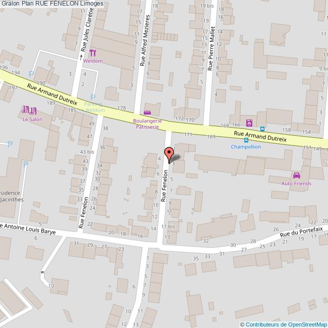 Rue FÉNELON Limoges