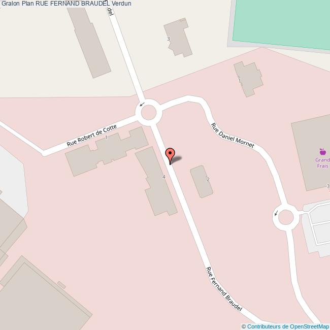 Rue FERNAND BRAUDEL Verdun