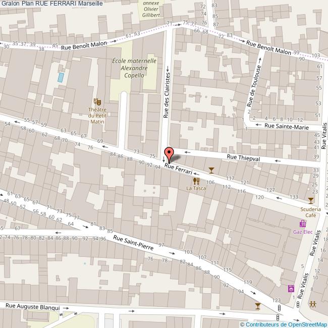 Rue FERRARI Marseille