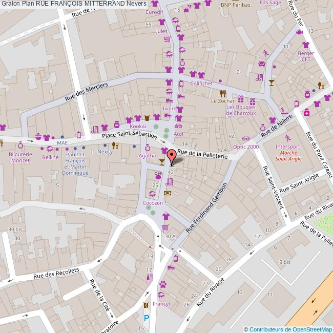 Rue FRANÇOIS MITTERRAND Nevers