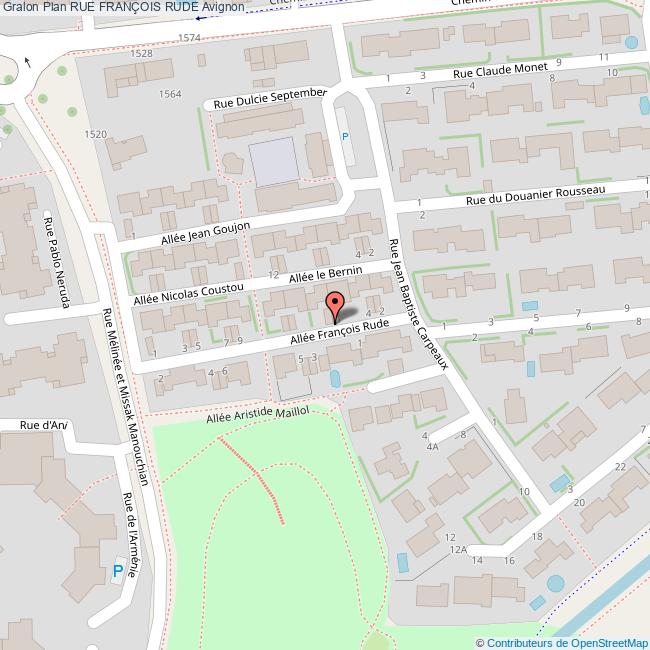 Rue FRANÇOIS RUDE Avignon