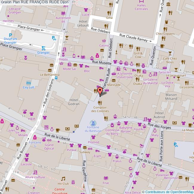 Rue FRANÇOIS RUDE Dijon