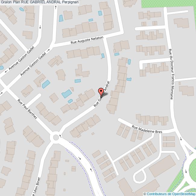 Rue GABRIEL ANDRAL Perpignan