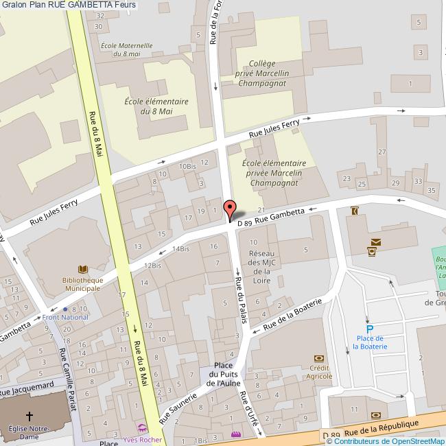Rue GAMBETTA Feurs