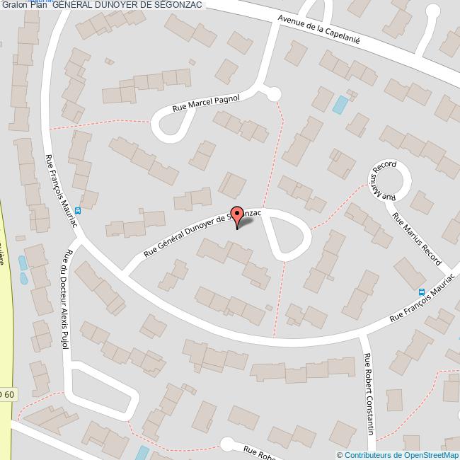 Rue GÉNÉRAL DUNOYER DE SÉGONZAC Castres