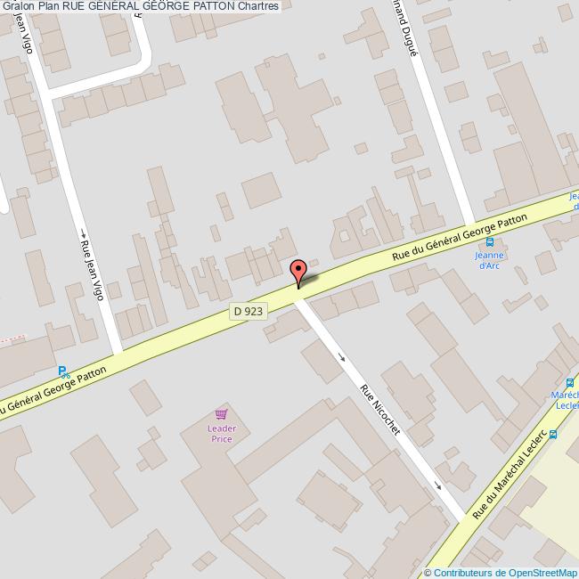 Rue GÉNÉRAL GEORGE PATTON Chartres