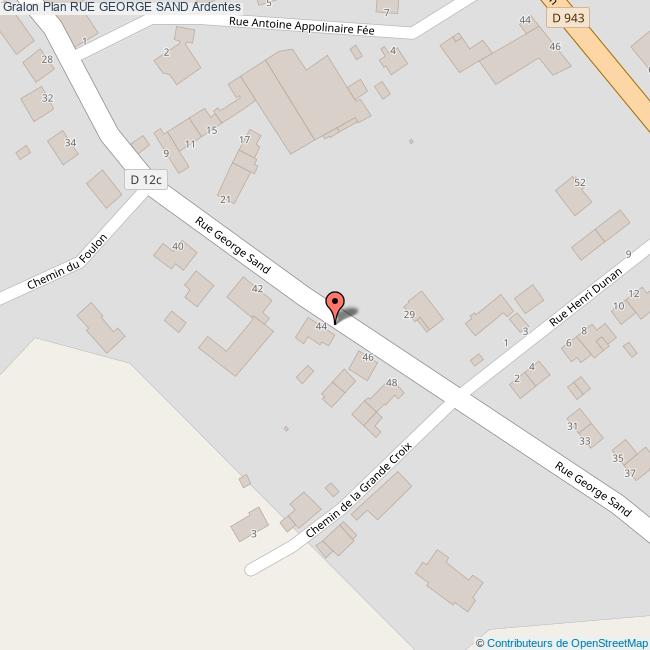 Rue GEORGE SAND Ardentes