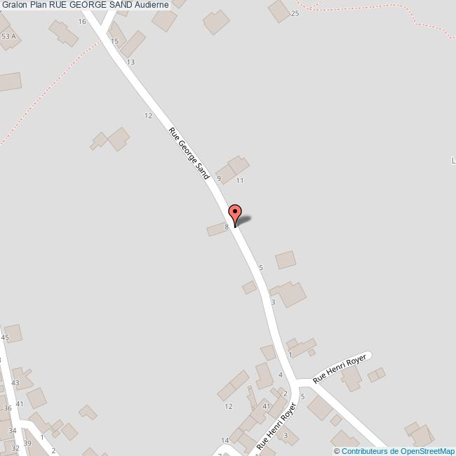 Rue GEORGE SAND Audierne