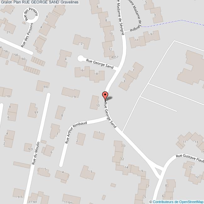 Rue GEORGE SAND Gravelines