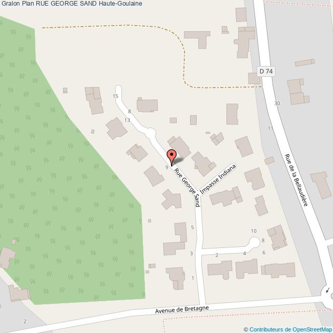 Rue GEORGE SAND Haute-Goulaine