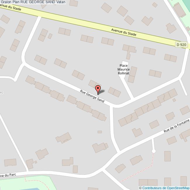 Rue GEORGE SAND Vatan