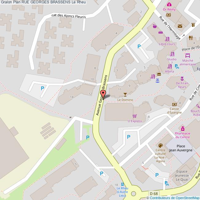 Rue GEORGES BRASSENS Le Rheu