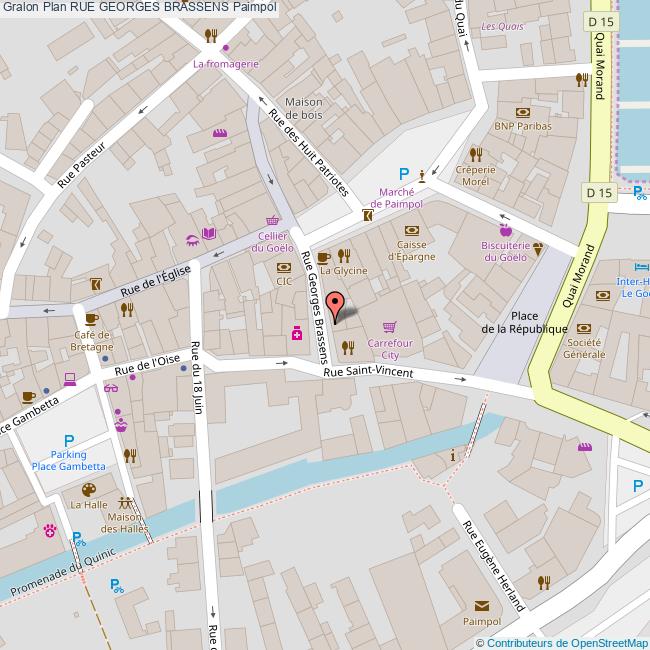 Rue GEORGES BRASSENS Paimpol