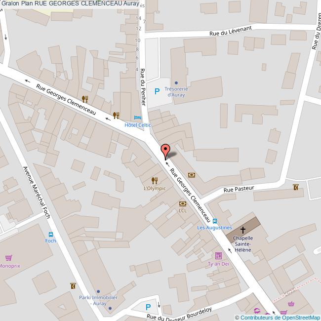 Rue GEORGES CLEMENCEAU Auray