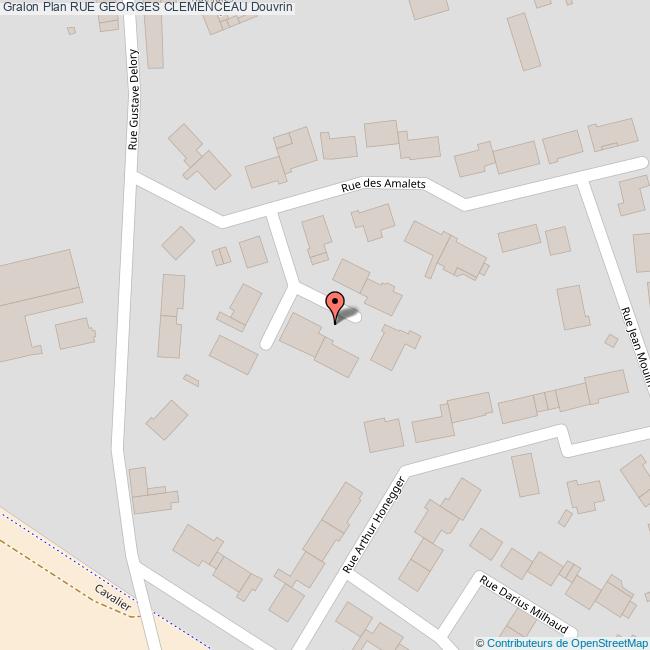 Rue GEORGES CLEMENCEAU Douvrin