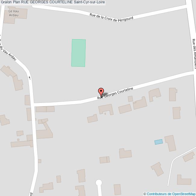 Rue GEORGES COURTELINE Saint-Cyr-sur-Loire