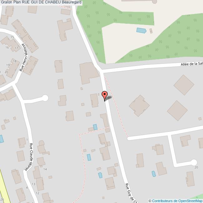 Rue GUI DE CHABEU Beauregard