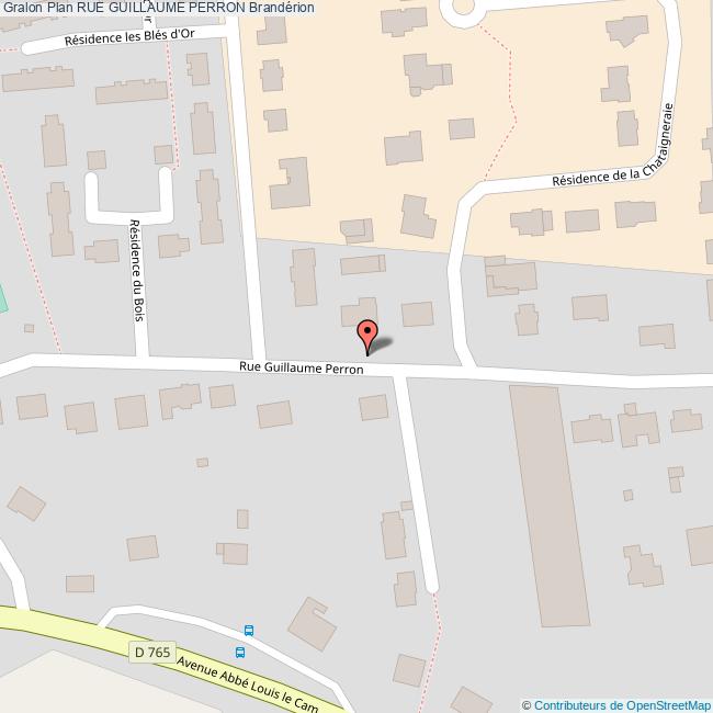 Rue GUILLAUME PERRON Brandérion