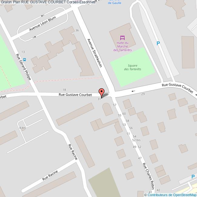 Rue GUSTAVE COURBET Corbeil-Essonnes