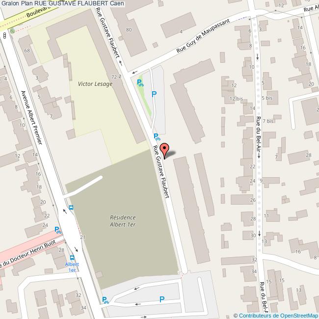 Rue GUSTAVE FLAUBERT Caen