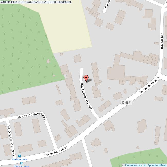 Rue GUSTAVE FLAUBERT Hautmont