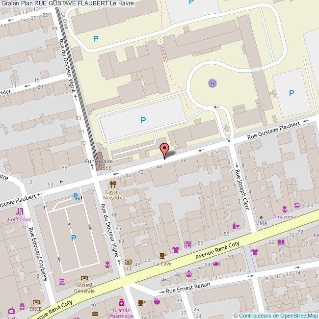 Rue GUSTAVE FLAUBERT Le Havre