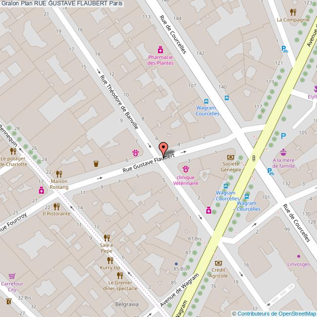 Rue GUSTAVE FLAUBERT Paris