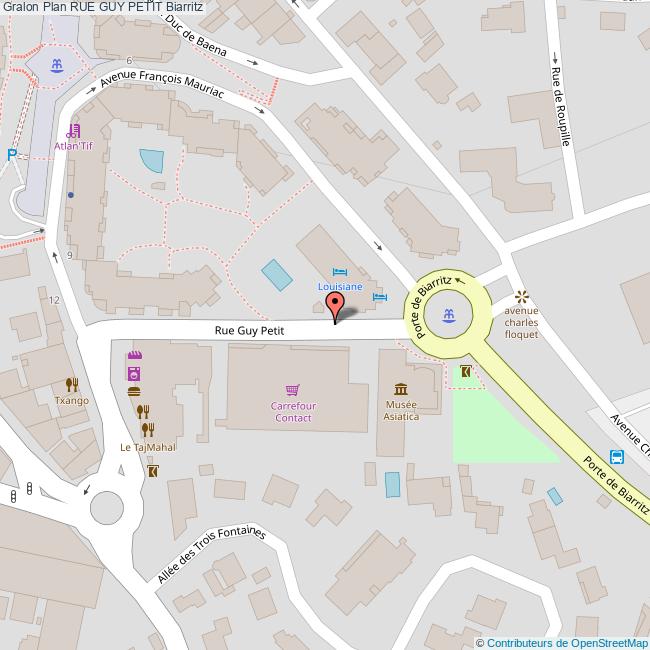 Rue GUY PETIT Biarritz