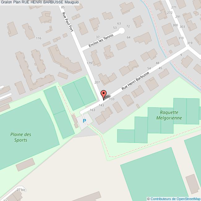 Rue HENRI BARBUSSE Mauguio