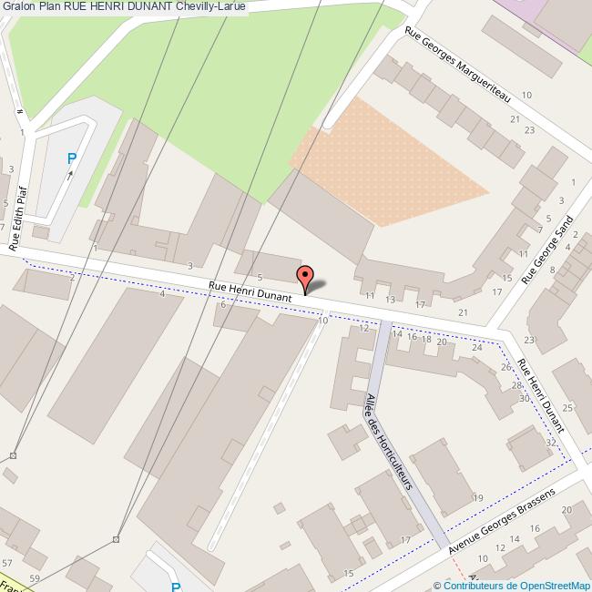 Rue HENRI DUNANT Chevilly-Larue