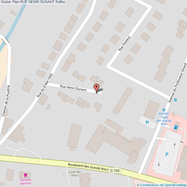 Rue HENRI DUNANT Ruffec
