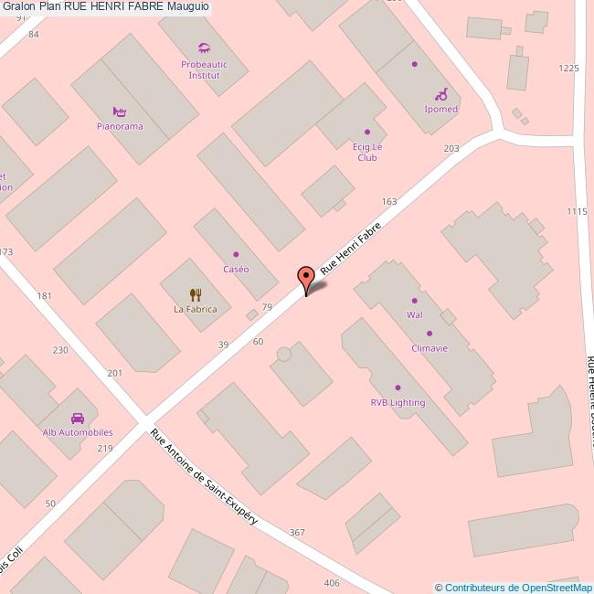 Rue HENRI FABRE Mauguio