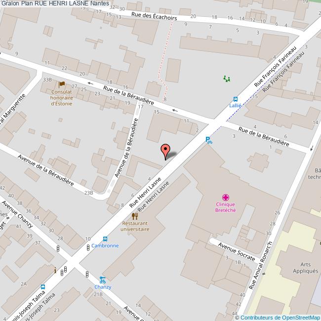 Rue HENRI LASNE Nantes