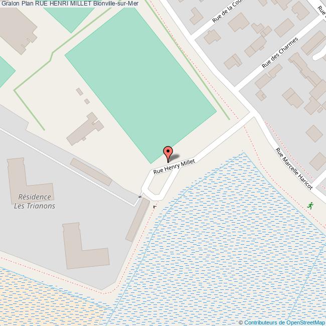 Rue HENRI MILLET Blonville-sur-Mer