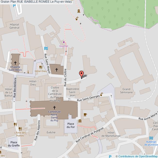 Rue ISABELLE ROMÉE Le Puy-en-Velay