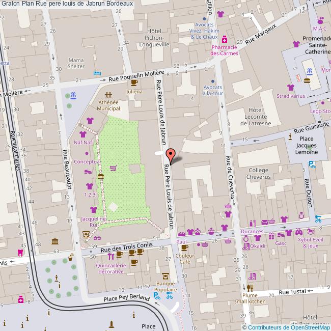 Rue pere louis de Jabrun Bordeaux