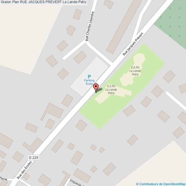 Rue JACQUES PRÉVERT La Lande-Patry