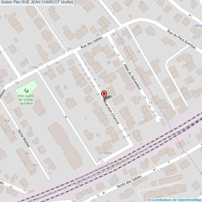 Rue JEAN CHARCOT Viroflay