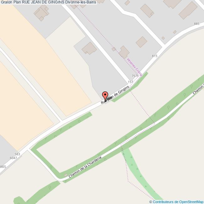 Rue JEAN DE GINGINS Divonne-les-Bains Rue JEAN DE GINGINS Divonne-les-Bains