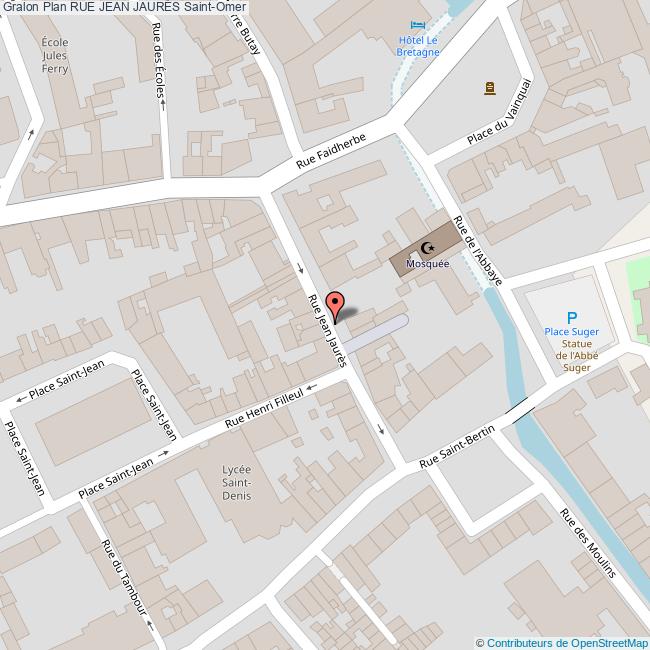 Rue JEAN JAURÈS Saint-Omer