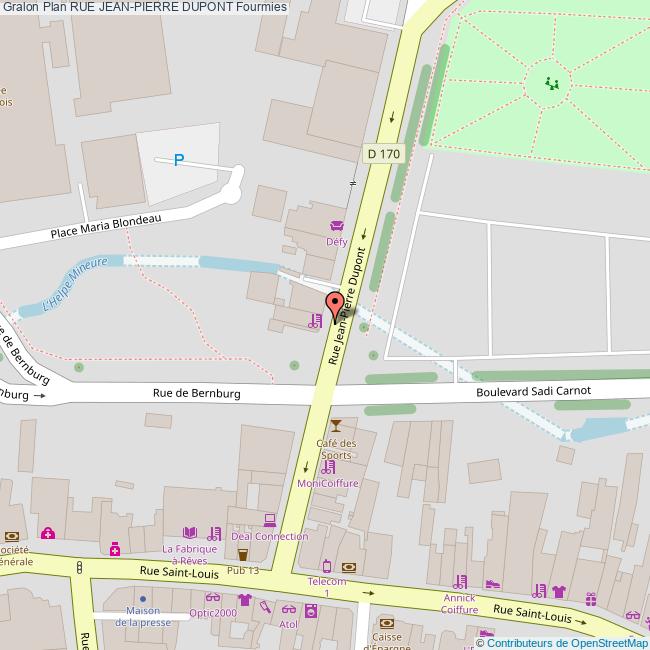 Rue JEAN-PIERRE DUPONT Fourmies