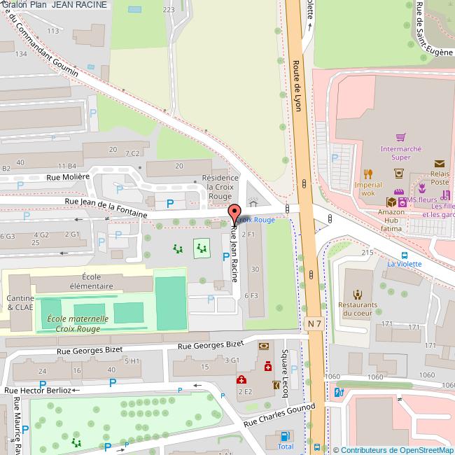 Rue JEAN RACINE Orange