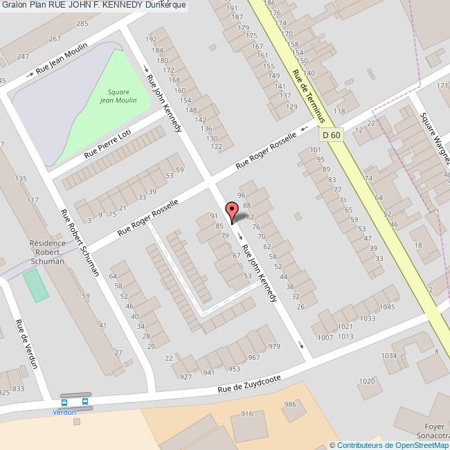 Rue JOHN F. KENNEDY Dunkerque