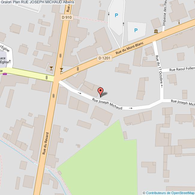 Rue JOSEPH MICHAUD Albens